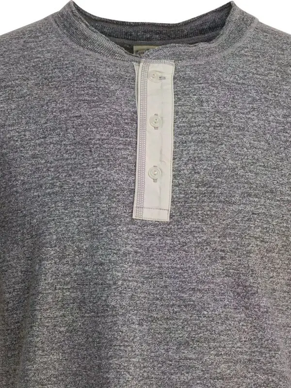 BUZZ RICKSON'S Cotton Henley T-shirt