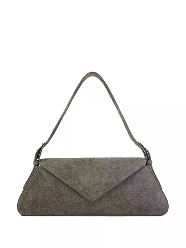 Camper Suede Shoulder Bag - Grey