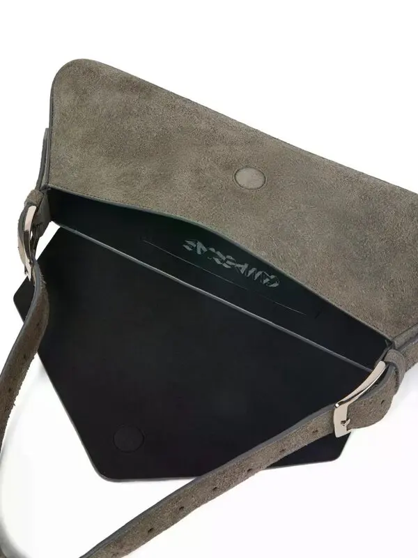 Camper Suede Shoulder Bag - Grey