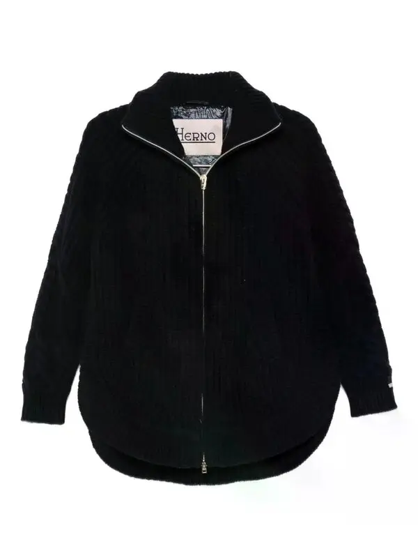 Herno Cable-knit Padded Jacket