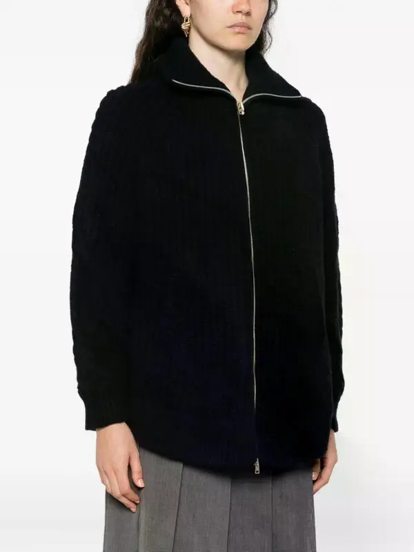 Herno Cable-knit Padded Jacket