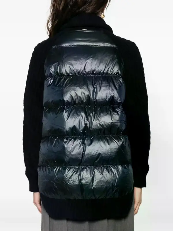 Herno Cable-knit Padded Jacket