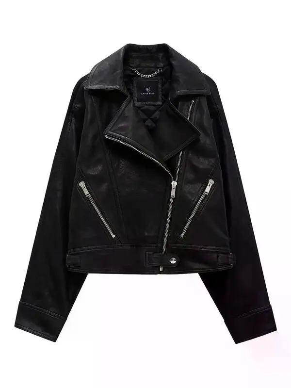 ANINE BING Julie Leather Jacket