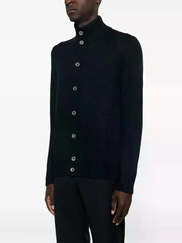 GIUUNO High-neck Cardigan