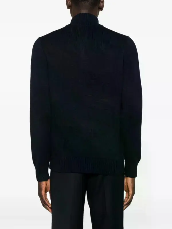 GIUUNO High-neck Cardigan