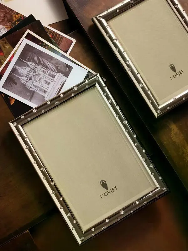 L'Objet Stars Photo Frame - Silver