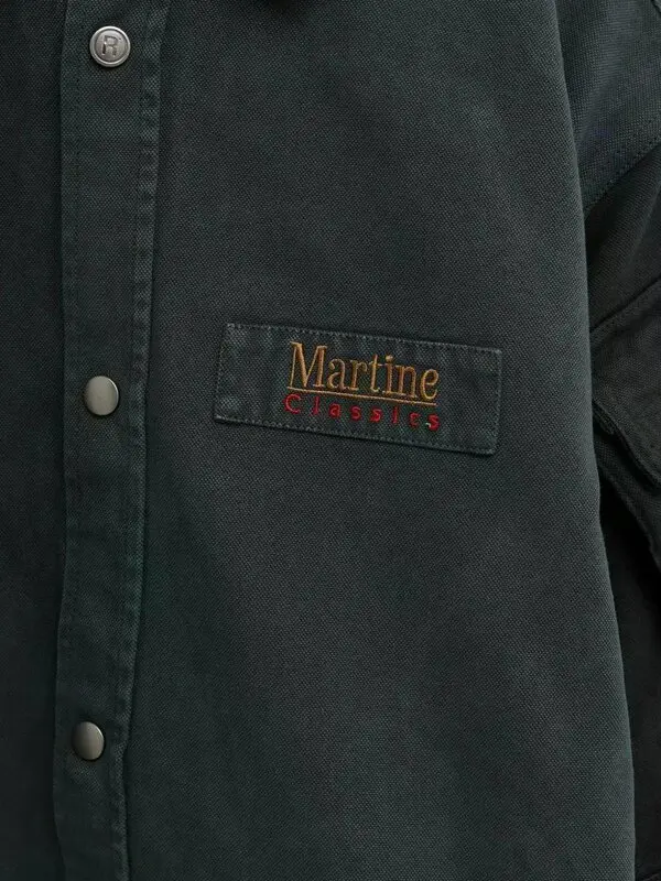 Martine Rose Logo-patch Shirt