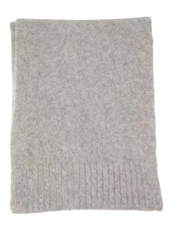 SAMSOE SAMSOE Sajeanne Knitted Scarf - Grey