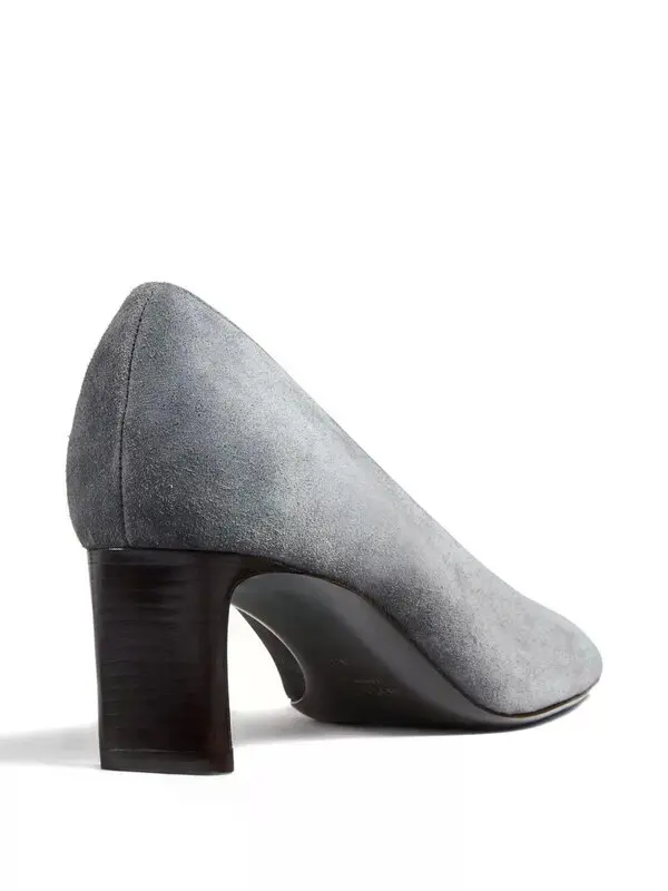 Khaite 50mm Cecilia Heeled Pumps - Grey