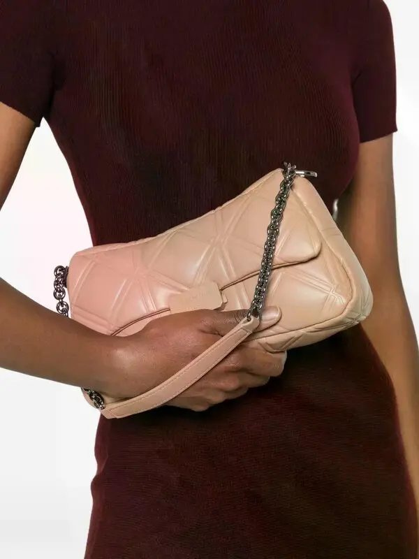 Emporio Armani Quilted Shoulder Bag - Pink