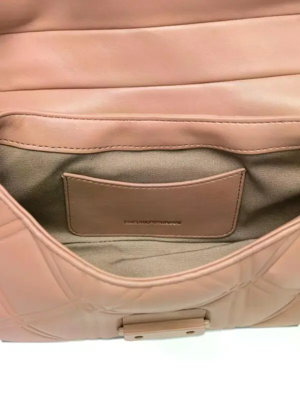 Emporio Armani Quilted Shoulder Bag - Pink