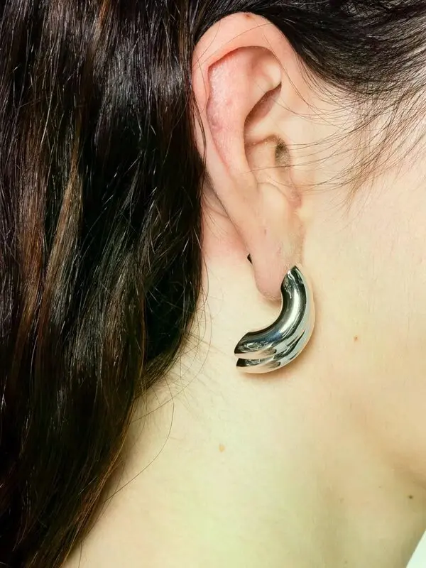 Eddie Borgo Rope Stud Earrings - Silver