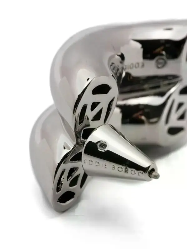 Eddie Borgo Rope Stud Earrings - Silver