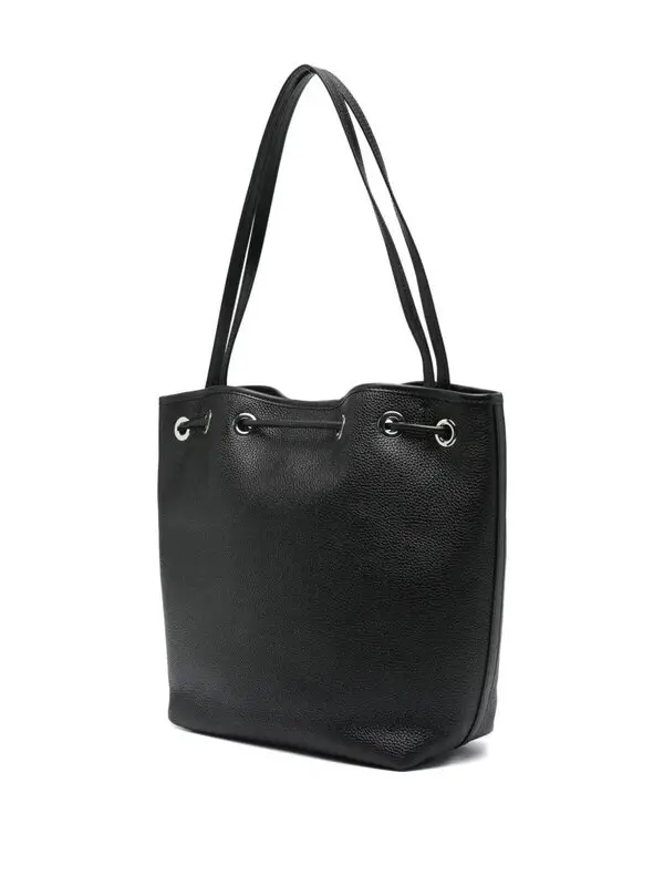 Michael Kors Leather Drawstring Tote