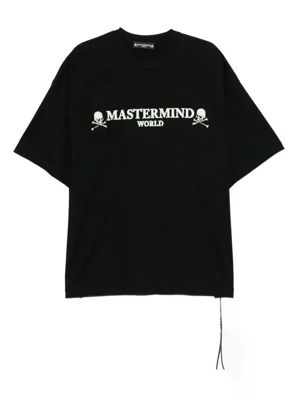 MASTERMIND WORLD Logo-embroidered T-shirt