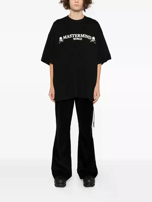 MASTERMIND WORLD Logo-embroidered T-shirt