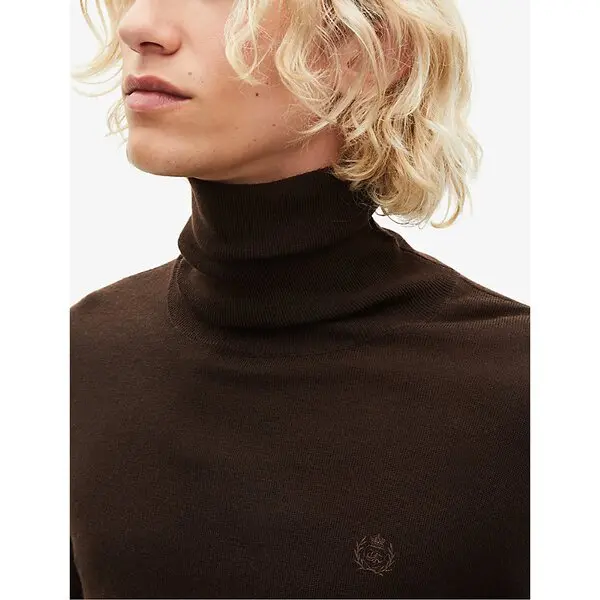 The Kooples Wool Knitted Turtleneck Jumper