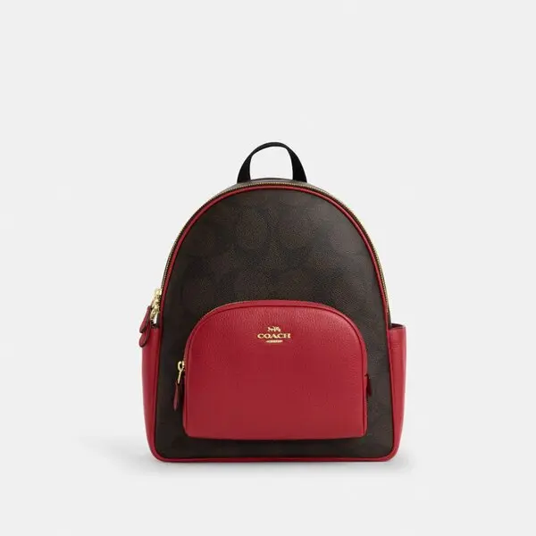 COACH® Court Backpack In Signature Canvas