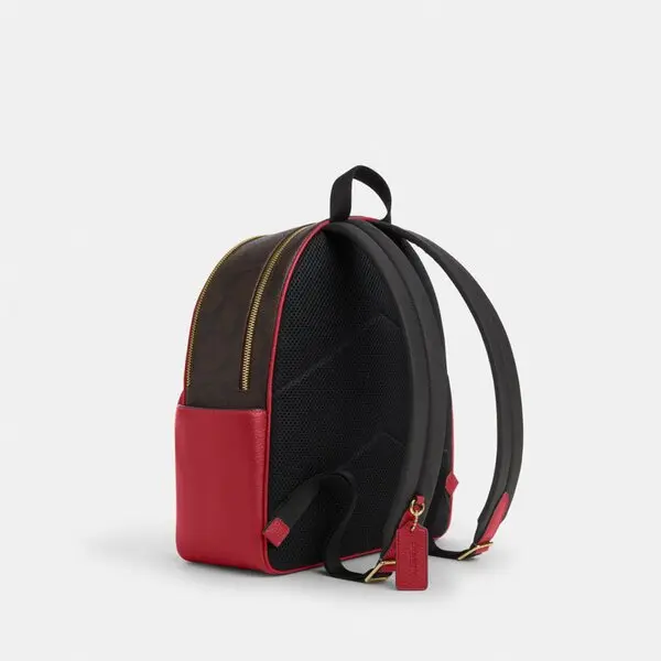 COACH® Court Backpack In Signature Canvas