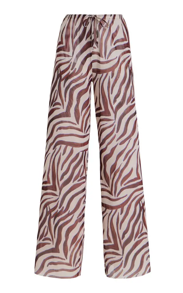 Bond Eye Riley Zebra Print Pants