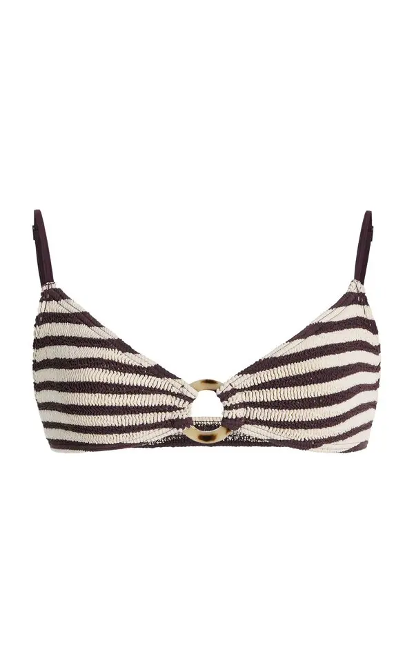 Bond Eye Ring Lissio Bikini Top - Stripe