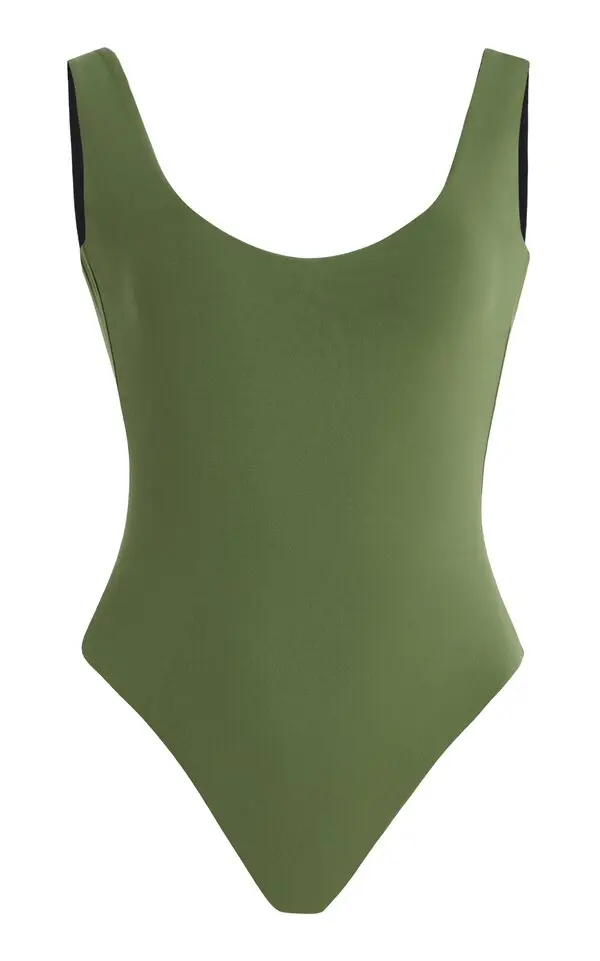 Bond Eye Lucia Reversible One-piece Swimsuit - Green