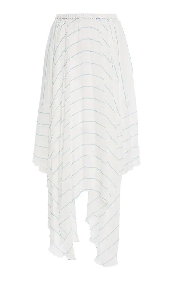 Bondi Born Capri Striped Chiffon Maxi Skirt