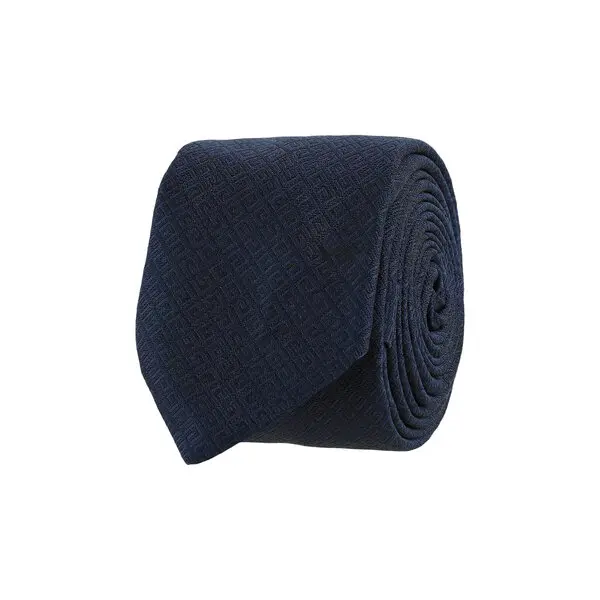 Givenchy 4g Silk Tie - Blue