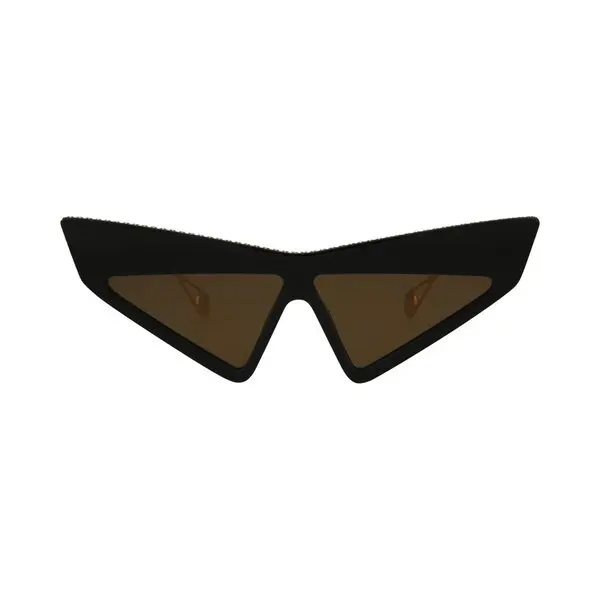 Gucci Cat Eye Acetate Sunglasses - Black