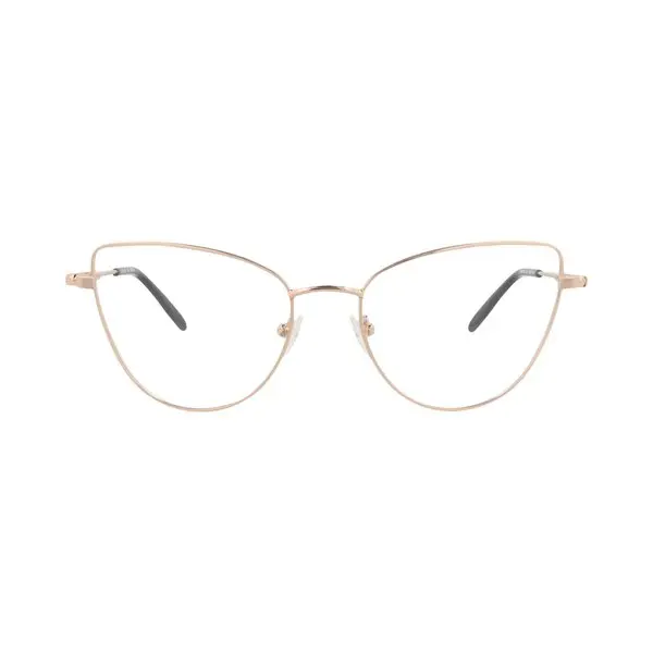 Alexander McQueen Cat Eye-frame Metal Optical Frames - Gold