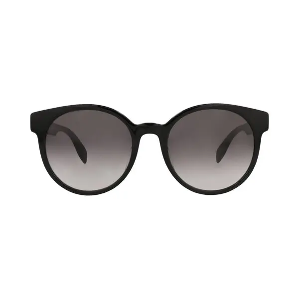Alexander McQueen Round-frame Sunglasses - Black