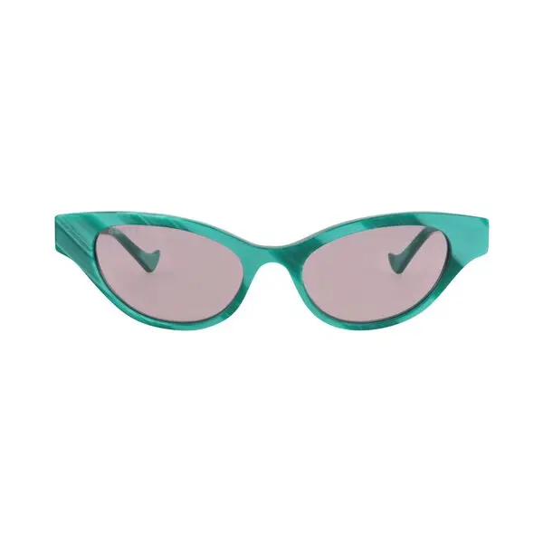Gucci Cat Eye-frame Recycled Acetate Sunglasses - Green