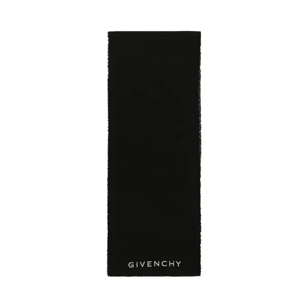 Givenchy Reversible 4g Stars Scarf 'black White - Multicolor