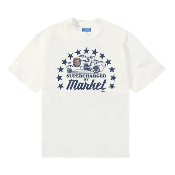 MARKET Supercharged T-shirt - Cream