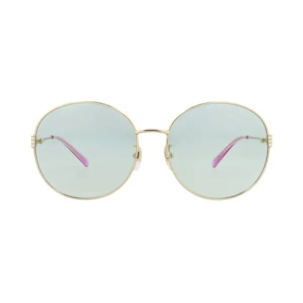 Gucci Round-frame Metal Sunglasses - Gold