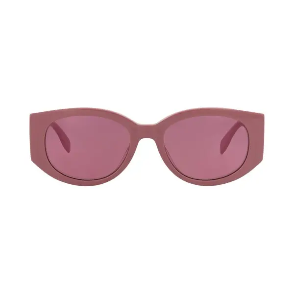 Alexander McQueen Round-frame Recycled Acetate Sunglasses - Multicolor
