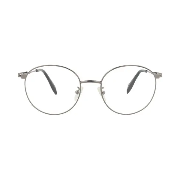 Alexander McQueen Round-frame Metal Optical Frames - Multicolor
