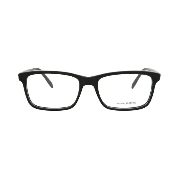 Alexander McQueen Square-frame Acetate Optical Frames - Black