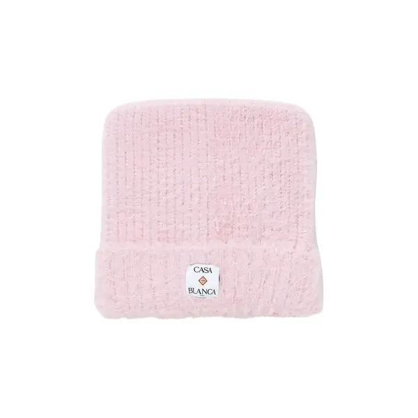 Casablanca Fluffy Nylon Hat - Pink