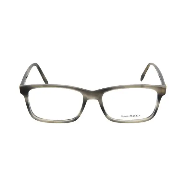 Alexander McQueen Acetate Square-frame Optical Frames - Grey