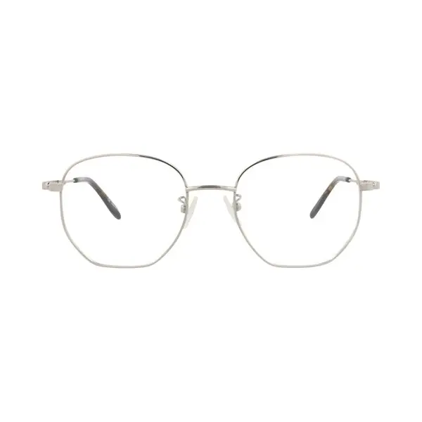 Alexander McQueen Round-frame Optical Frames - Silver