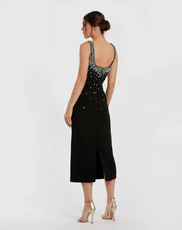 madewell black floral dress Black Pink Strapless Gown with Oversized Bow main image 1