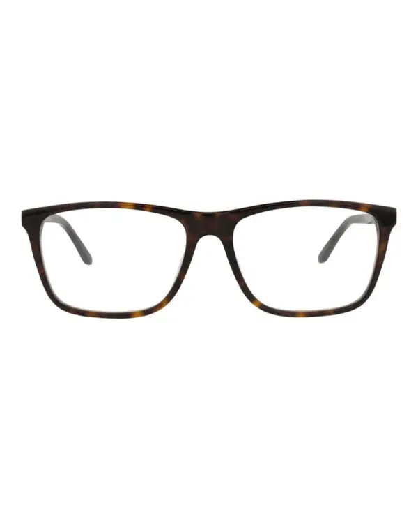 Alexander McQueen Square-frame Acetate Optical Frames - Havana Gold Transparent (am0323o/30010869/002)