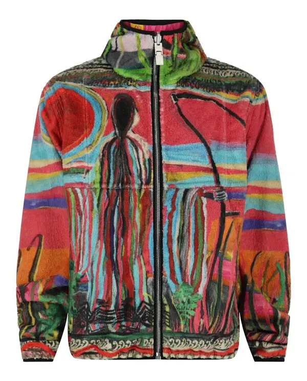 Givenchy Josh Smith Reversible Fleece Jacket