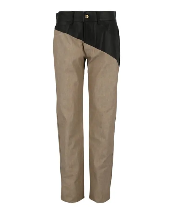 Bottega Veneta Colorblock Cotton Pants
