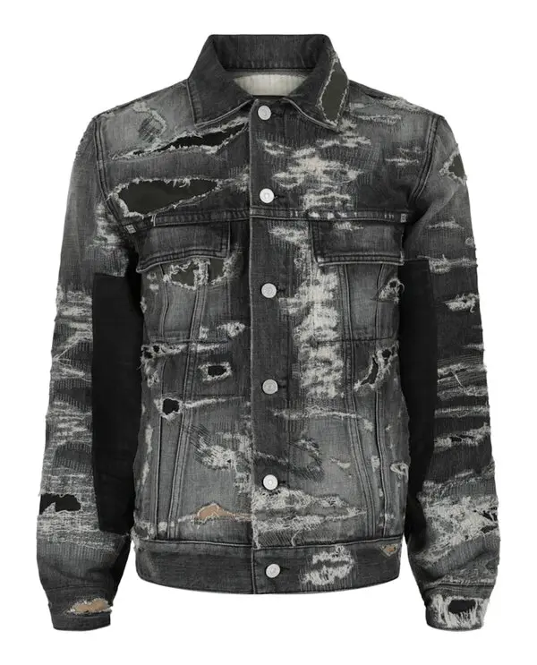 Givenchy Distressed Denim Jacket