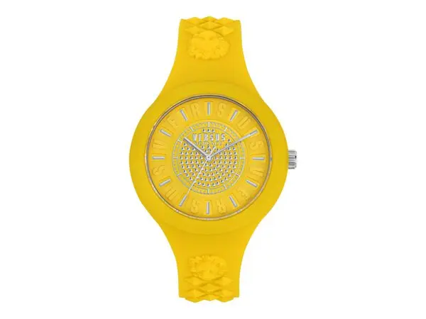 Versace Fire Island Crystal Vspoq1t21 - Stainless Steel
