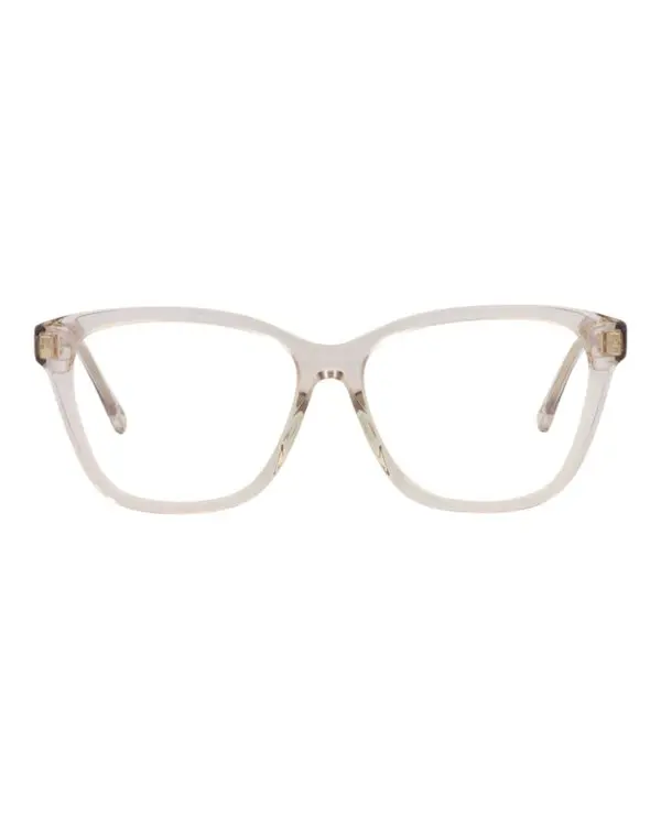 Chloé Square Frame Optical Frames - Pink Pink Transparent (ch0084oa/30012842/003)