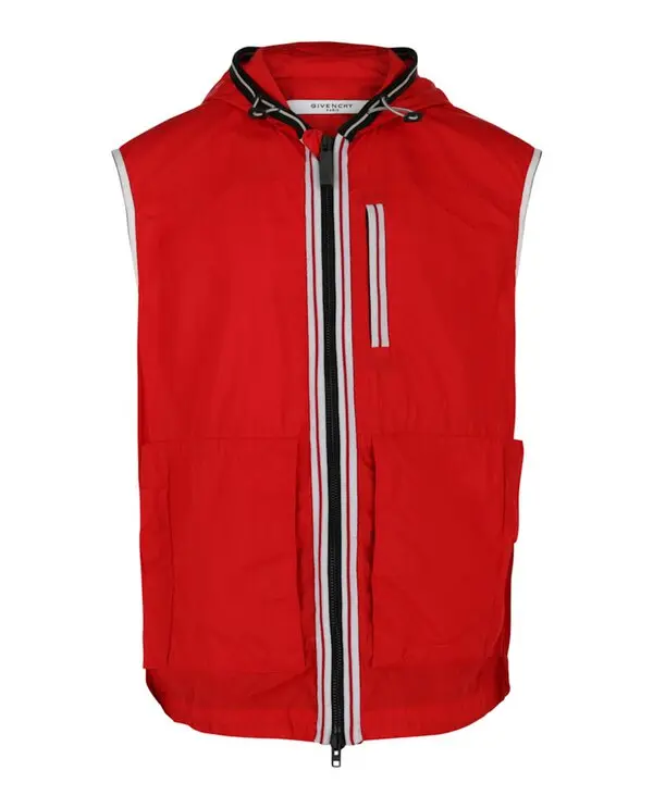 Givenchy Hooded Sleeveless Vest