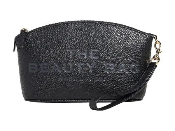 Marc Jacobs The Leather Beauty Bag - Black